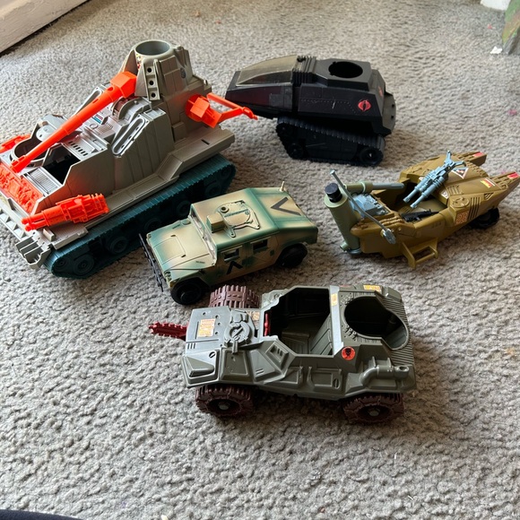 gi joe | Toys | Gi Joe 8s 90s Gen Lot Of Vehicles Incomplete Set Of 5 ...